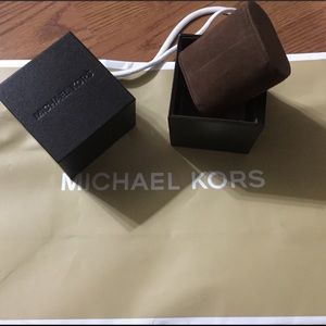 Michael Kors | Accessories | New Michael Kors Empty Watch Box With Care ...